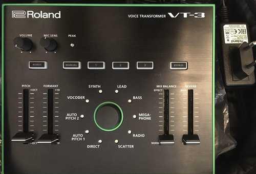 Roland VT-3 звуковой эффектор