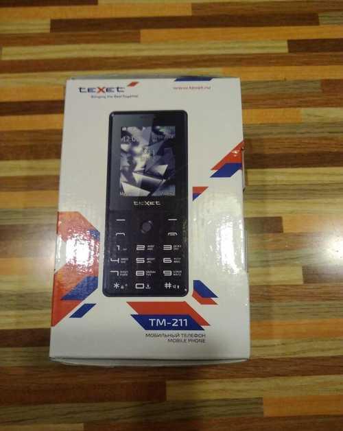 Сотовый телефон texet TM -211