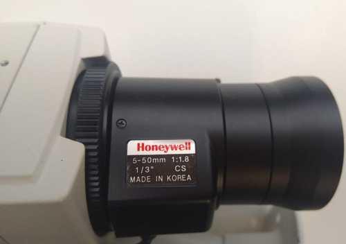 Камеры видеонаблюдения и обьективы.Honeywell