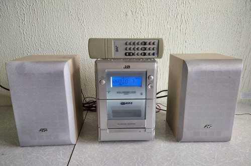 Центр "JVC CA-UXH10",2х5W.CD.FM.кассета,пульт
