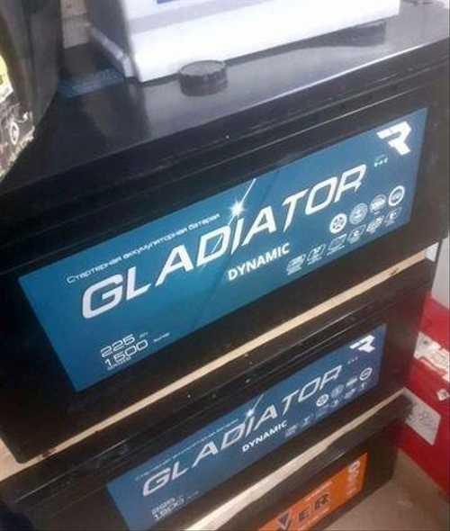 Аккумулятор gladiator 225 Ач / 1500 А