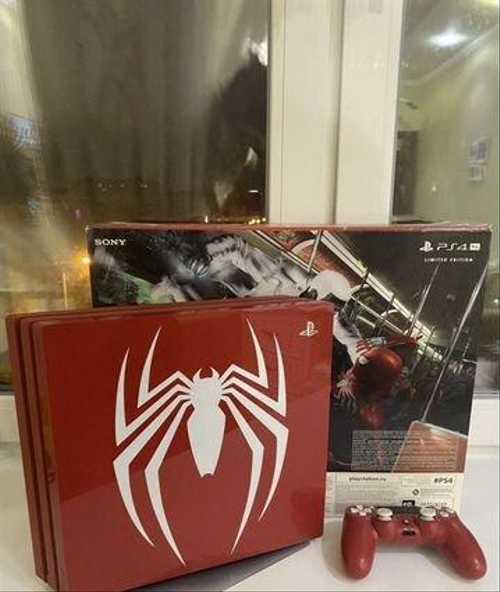 PS4 PRO Spider-Man Edition 1 TB + игры