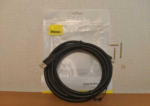 Кабель Baseus Hdmi-Hdmi 4K (3 метра)
