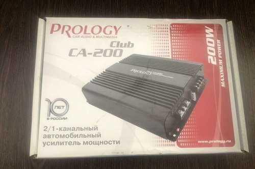 Prology club ca 200 схема