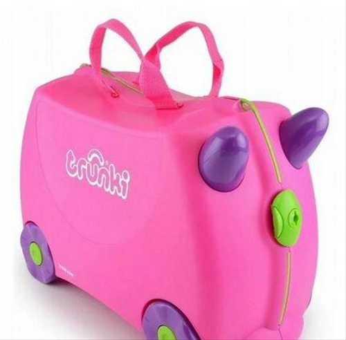 Чемодан детский Trunki розовый