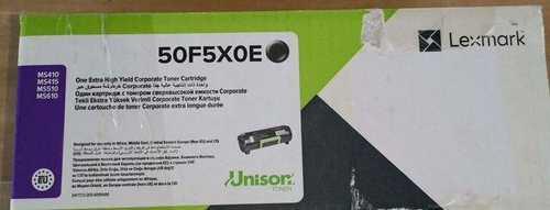 Картридж с тонером Lexmark 50f5u0e