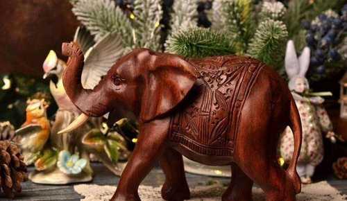 Слон деревянный, Индия, 70-е гг