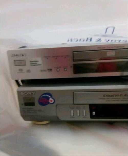 Видиомагнитофон sony slv cd 85