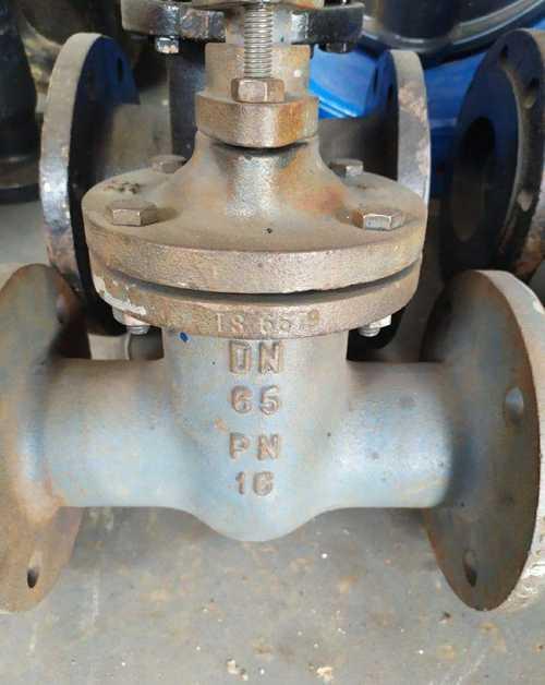 Задвижка ду65 ру16 чугунный стальной