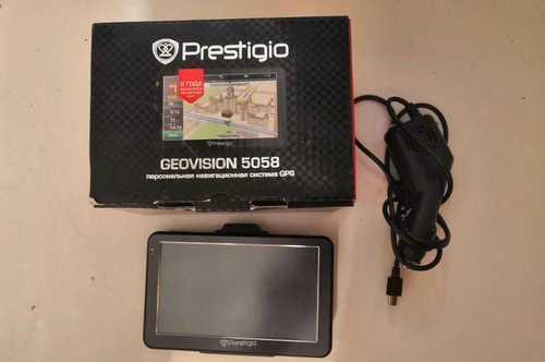 Навигатор Prestigio geovision 5058