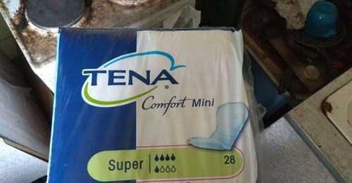 Прокладки урологические tena comfort mini super