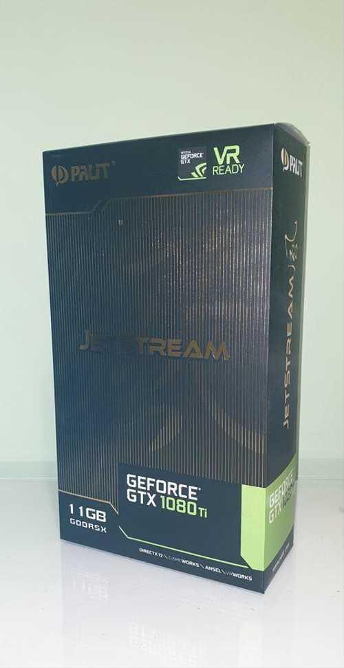 Новая видеокарта Palit 1080Ti Jetstream