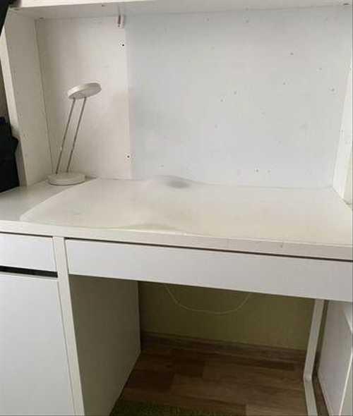 Письменный школьный стол IKEA белый