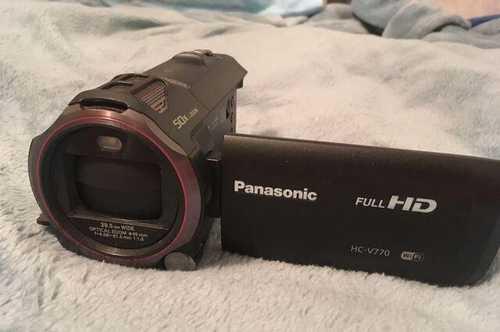 Видеокамера Full HD Panasonic HC-V770 Black