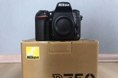 Nikon D750 body (пробег 2 тыс. кадров) на гарантии