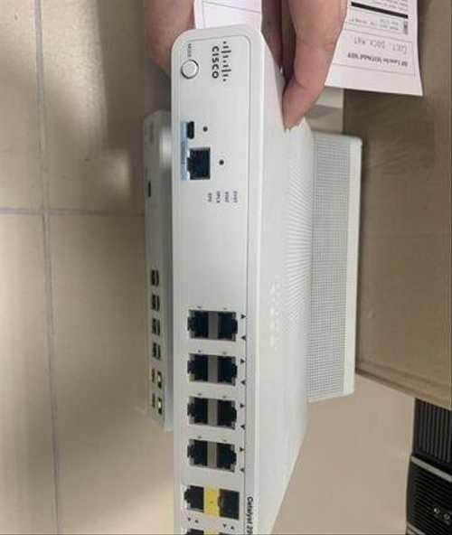 Коммутатор Cisco 2960c-8tc-l