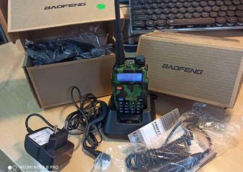 Рация Baofeng UV-5R +автозарядка в подарок