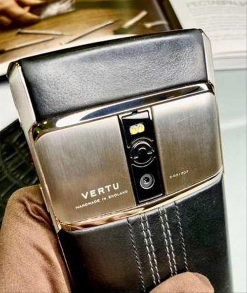 Vertu New Signature Touch 2016 Jet Calf