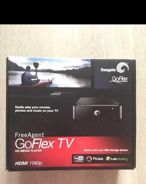 TV приставка. Медиаплеер Seagate FreeAgent GoFlex