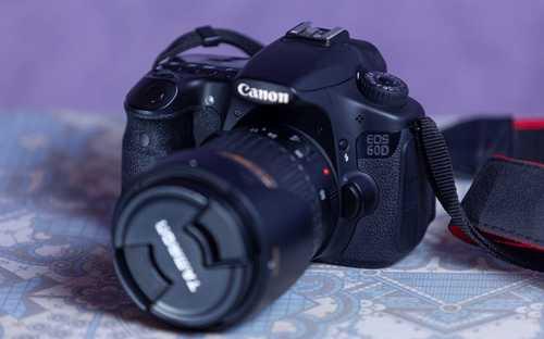 Canon EOS 60D + tamron AF 17-50 mm F2.8 XR Di II S