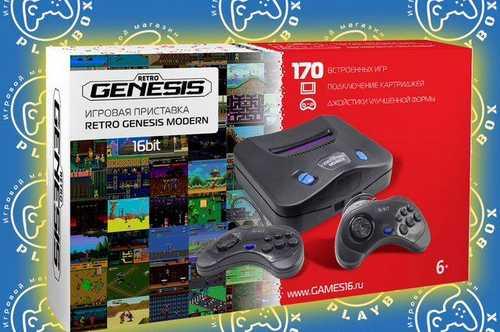 Приставка на 170 игр. Retro Genesis Modern 170.