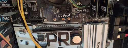 Материнская плата ASRock Z270 Pro4