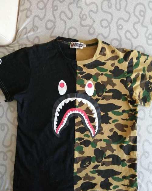 Футболки bape и Off-White
