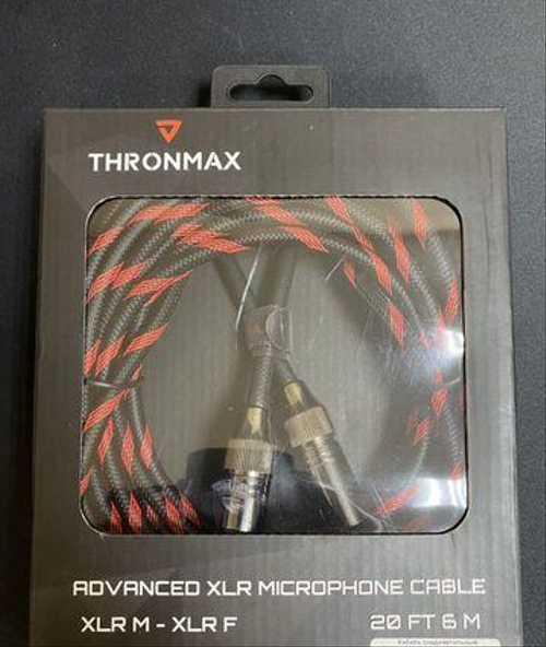 Кабель соединительный thronmax XLR - XLR
