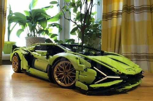 Lego Technic lamborghini sian fkp 37 готовая