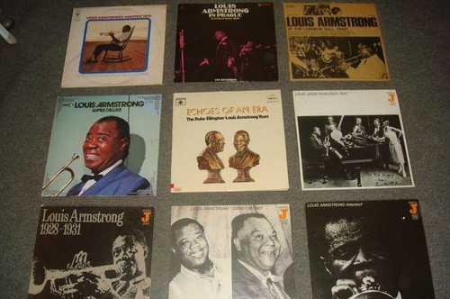 Коллекция винила Louis Armstrong 9LP