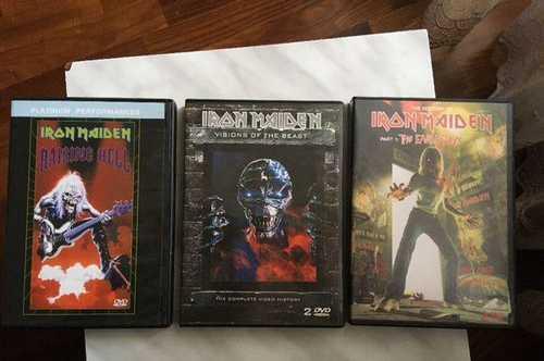 DVD диски Iron Maiden