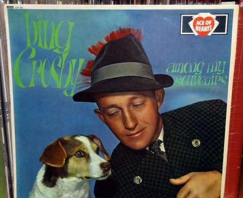 Bing Crosby Among My Souvenirs UK 50s LP