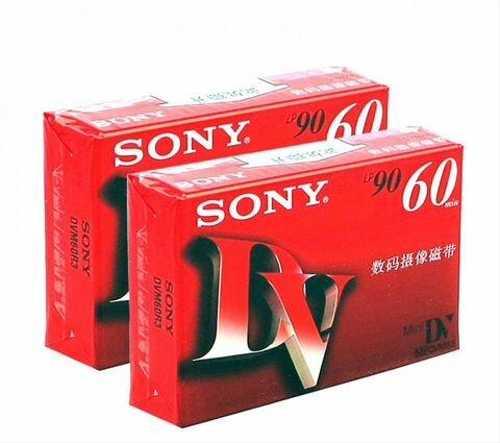 Кассета для видеокамер mini DV sony DVM60 R3 новая