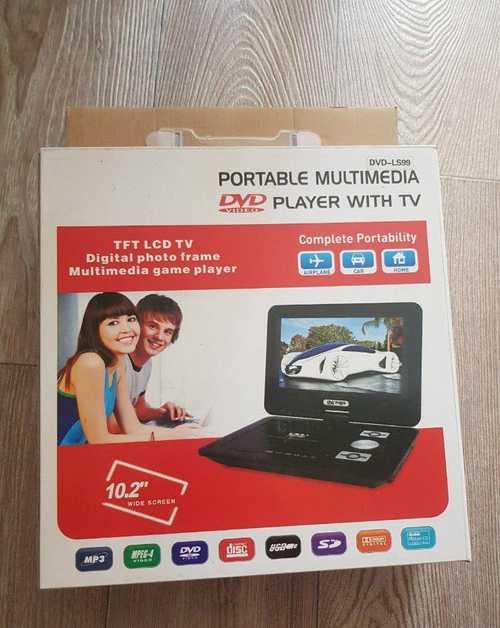 Портативный DVD TV плеер DVD LS-99