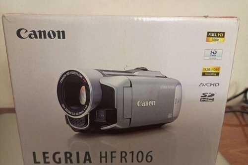 Видеокамера canon legria hf r 106