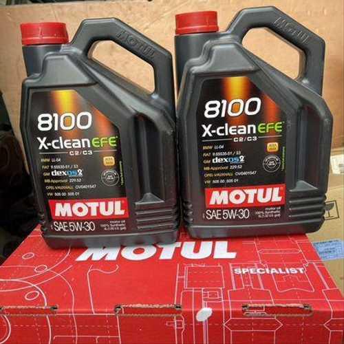 Масло Motul 8100 X-clean EFE 5W30 109471 Оригинал