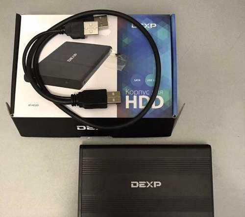 Внешний бокс для hdd 2.5” Dexp AT-HD201