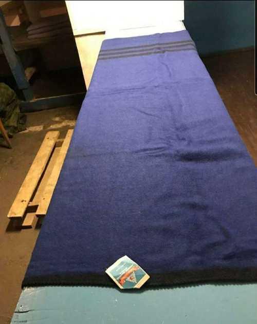 Одеяло ведомственное синее п/ш новое