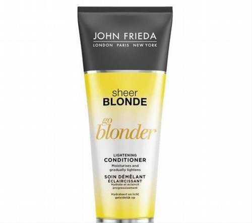 Кондиционер осветляющий John Frieda Sheer Blonde Go Blonder, для натуральных, мелированных и окрашенных волос, 250 мл (2273606/2273608)