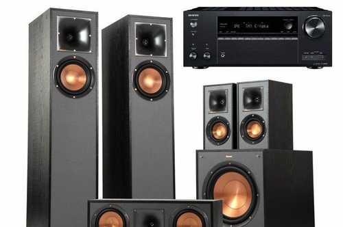 Klipsch Reference 5.1 + Onkyo TX-NR696 black Компл