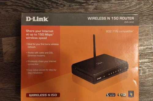 Wi-Fi роутер D-Link DIR-300