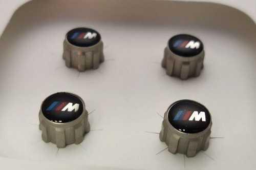 4шт BMW M колпаки для вентилей оригинал