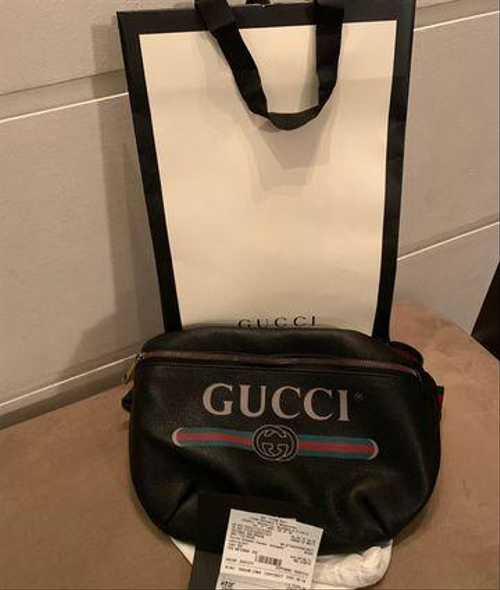 Сумка Gucci на пояс