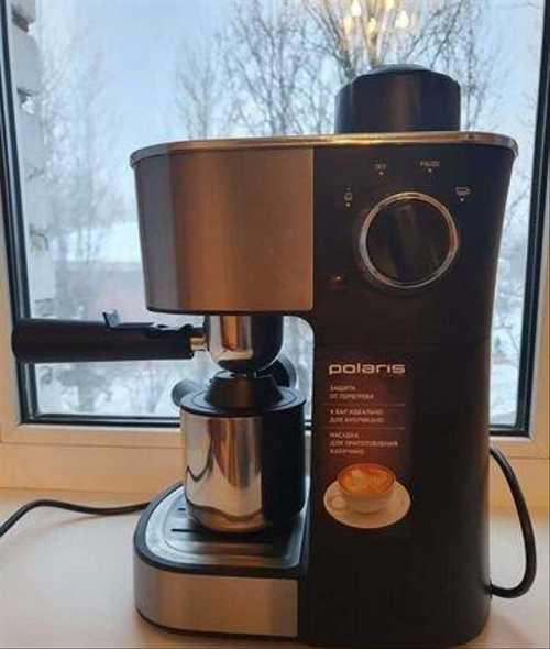 Кофеварка Polaris PCM 4008AL, Эспрессо, Нержавеюща