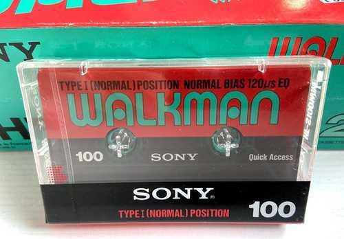 Аудиокассеты кассеты Sony Walkman 100 - Normal