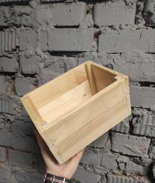 Ящик деревянный подарочный, пенал, бокс