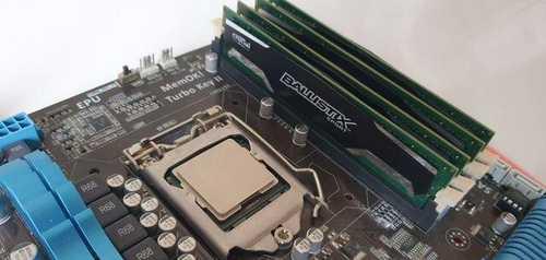 Intel i5 2500K + 16 Gb DDR3 + Asus P8P67 Rev 3.00