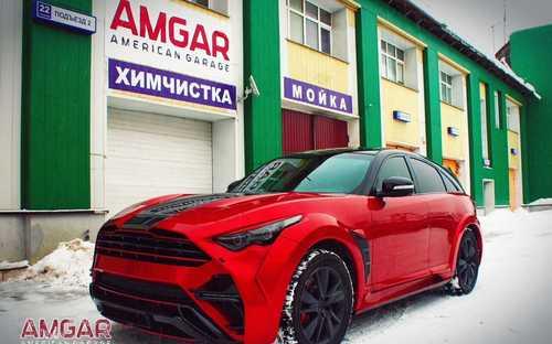 Infiniti qx70 обвес draco