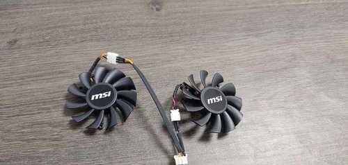 Вентиляторы для видеокарты MSI GTX 1050ti