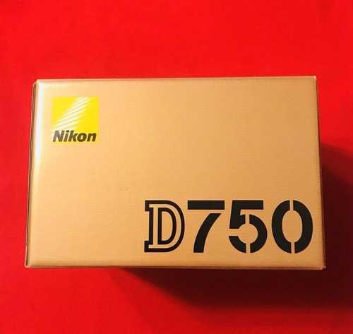 Nikon d750 body новый
